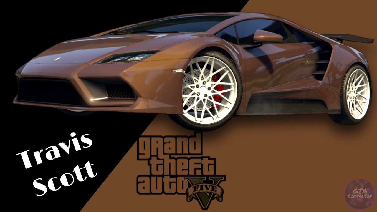 GTA 5 - How to Create Travis Scott Lamborghini Aventador In GTA 5 - YouTube