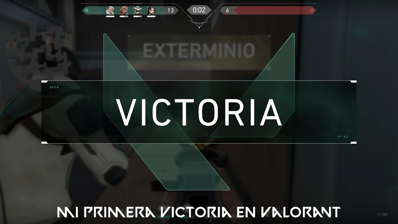 Mi Primera Victoria en Valorant - My first victory in Valorant ...