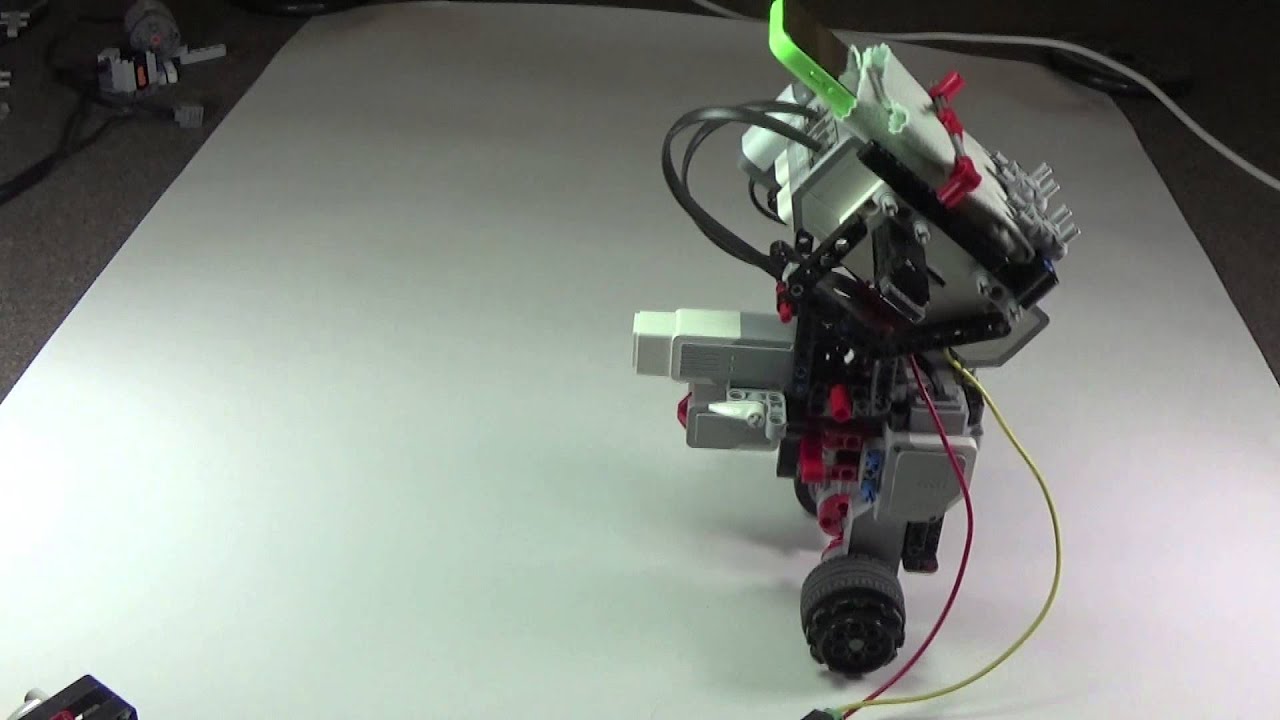 EV3 Gyro Boy with iPhone as Gyroscope - YouTube