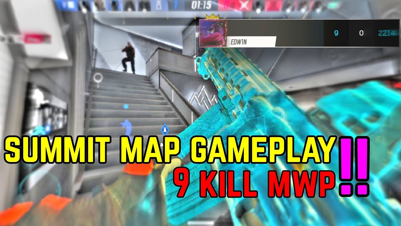 Summit Map Master player gameplay | Max Graphic😍 Rainbow 6 Mobile - # ...