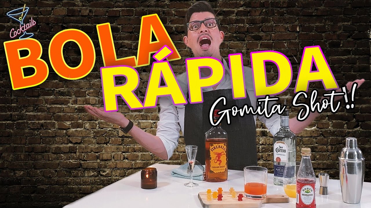 BOLA RÁPIDA COCKTAIL | SHOT | TEQUILA | FIREBALL | LIT SHOW - YouTube