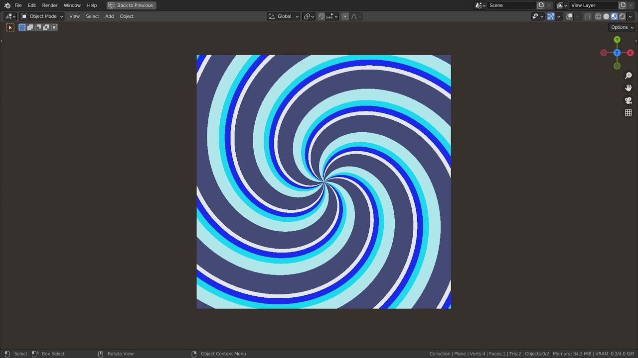 Blender Tutorial - Swirling material - YouTube