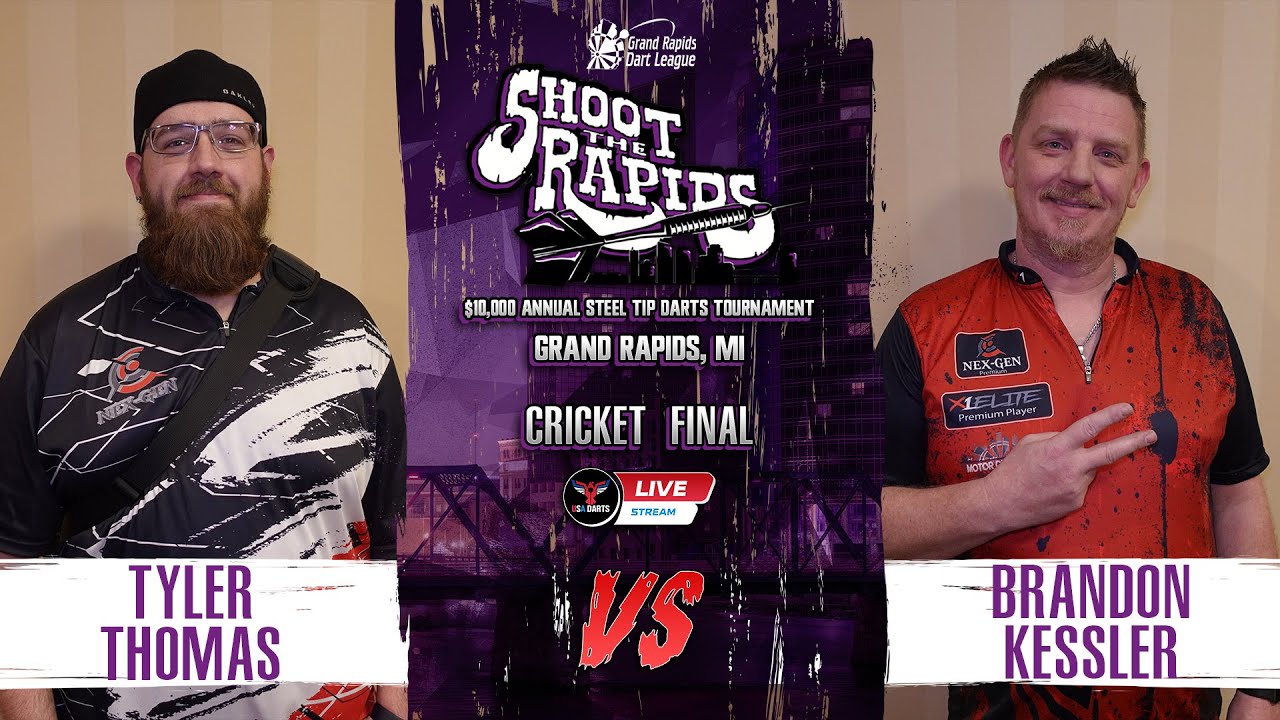 Tyler Thomas vs Brandon Kessler | Cricket Final | Shoot the Rapids ...