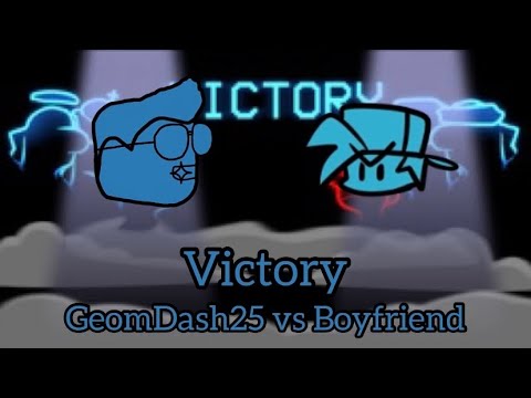 Victory but it’s GeomDash25 vs Boyfriend (FNF: Impostor V4 mod) (+DWP ...