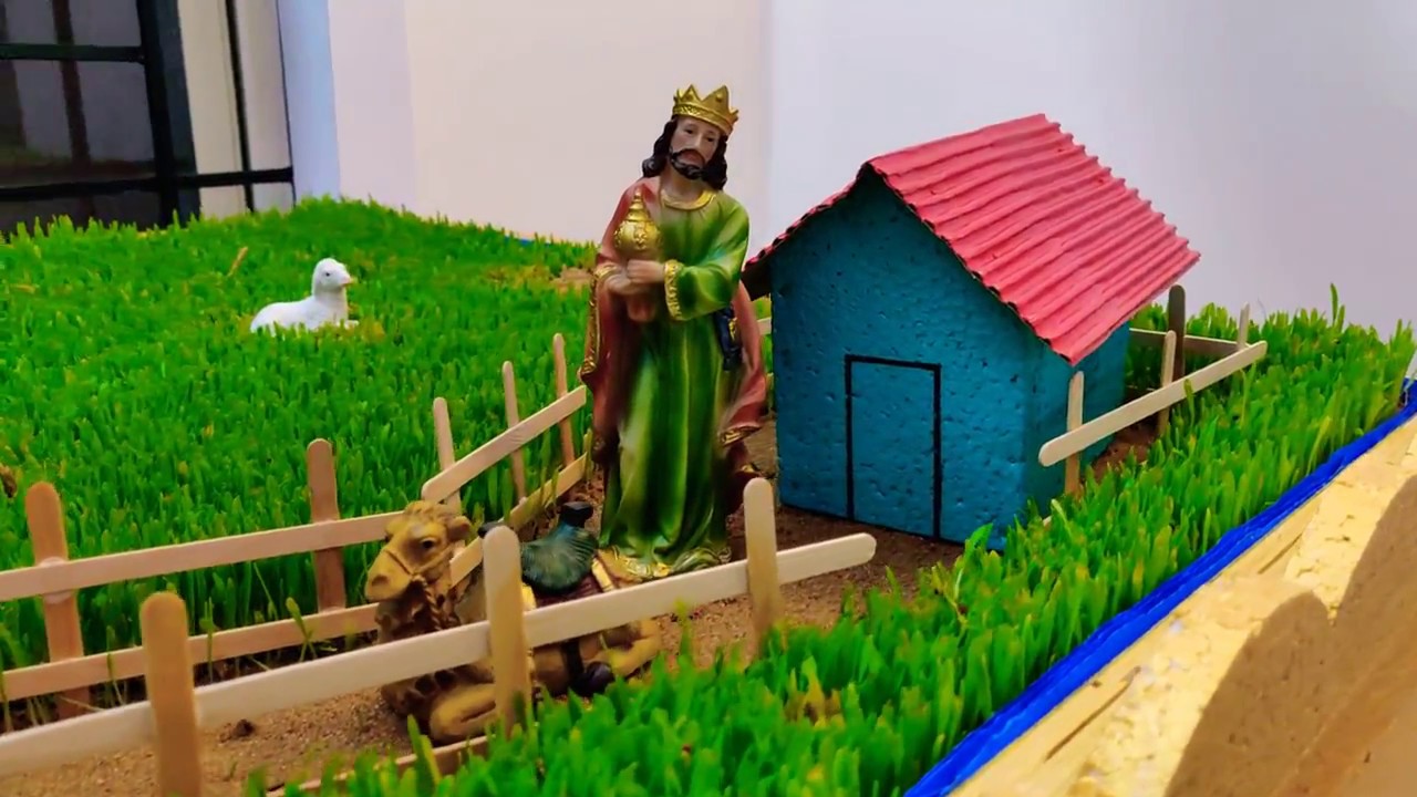 Christmas Crib model by Salamon - YouTube