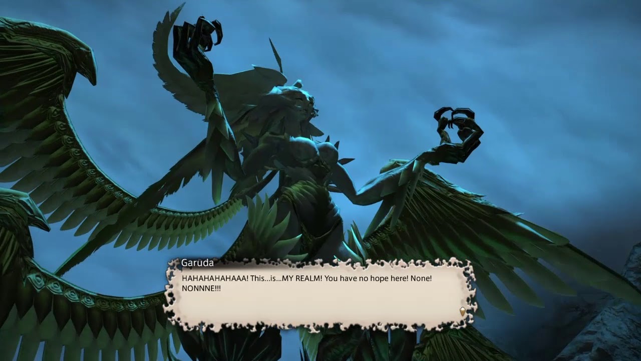 Wind Primal Garuda Boss Battle (Final Fantasy XIV) - YouTube