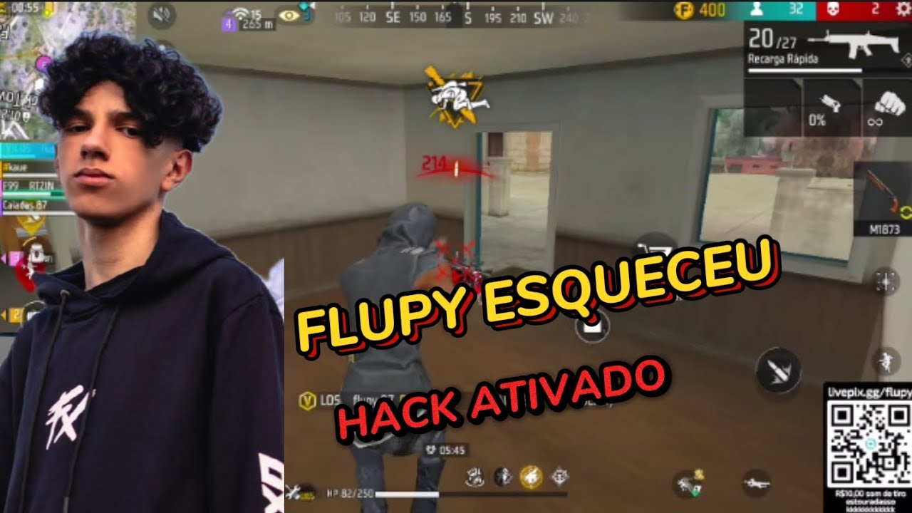 E ISSO QUE ACONTECE QUANDO O FLUPY ESQUECE O HACK ATIVADO - YouTube