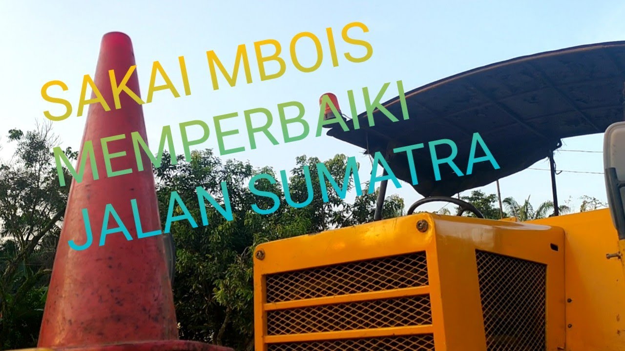 🔴 Gabut !!! cinematic SAKAI Penghalus jalan menolak punah - YouTube