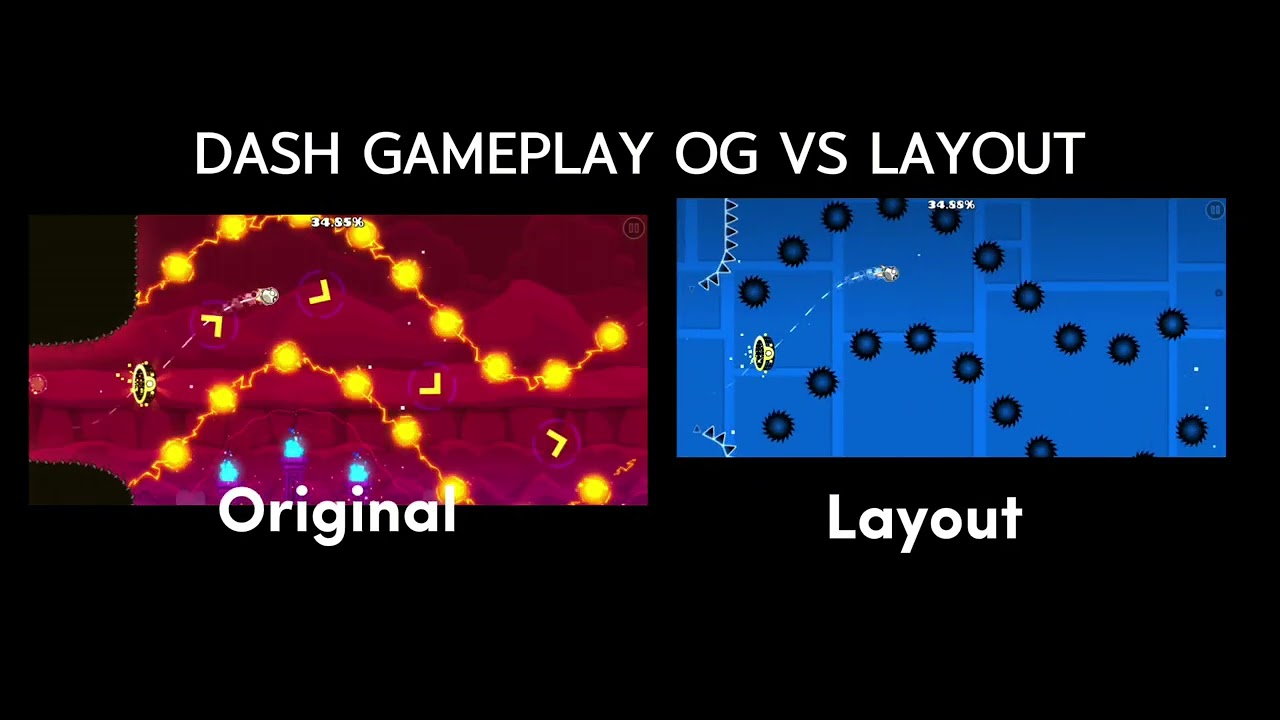 Dash Gameplay “Original” vs “Layout” - YouTube