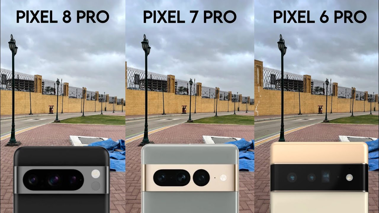 Google Pixel 8 Pro vs Google Pixel 7 Pro vs Google Pixel 6 Pro Camera ...