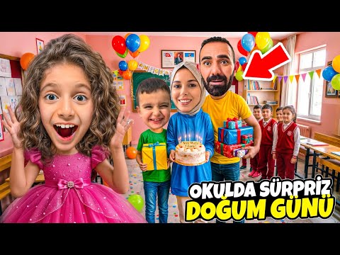 OKULDA SÜRPRİZ DOĞUM GÜNÜ!!!POYRAZ ELİFE SÜRPRİZ!!!