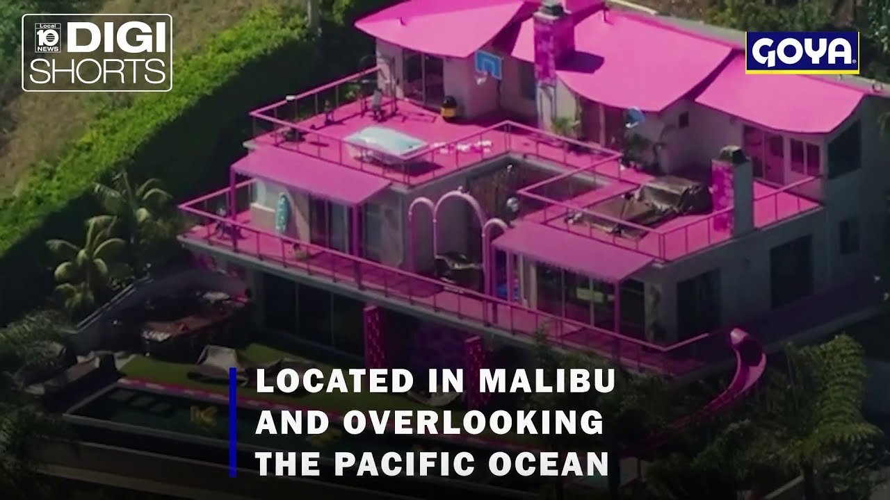 Check out this life-sized Barbie Dreamhouse! - YouTube