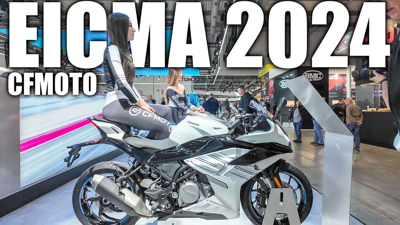 The new CFMOTO 2025 motorcycles - EICMA Italy - YouTube