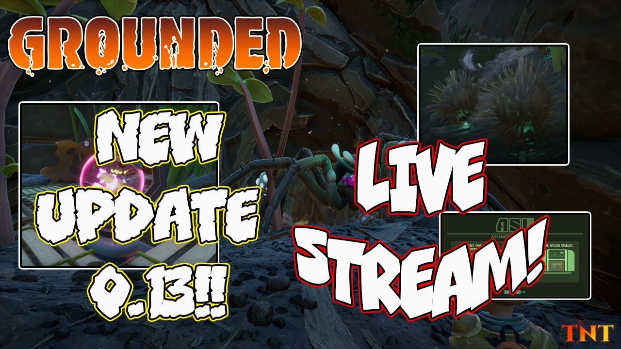 Grounded - Bugs Strike Back Update PTS! Live Stream! - YouTube