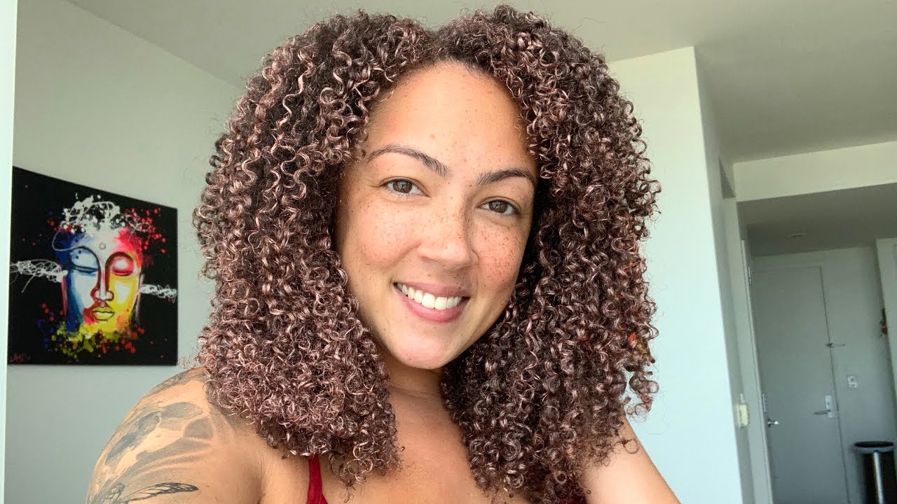 CURLSMITH HAIR MAKEUP ROSE GOLD | 3C HAIR - YouTube