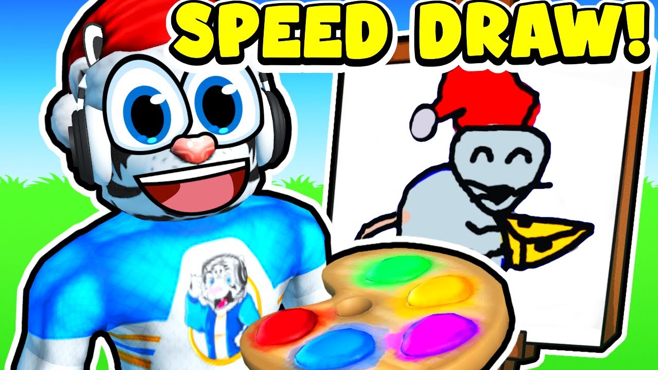 Speed Draw Udfordring: Må KUN Tegne Jul! - YouTube