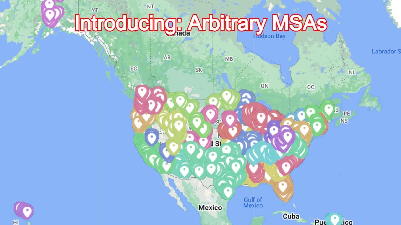 NEW MAP!!! Arbitrary MSAs Play Along - YouTube