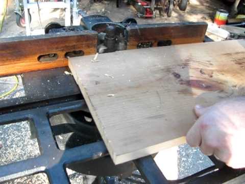 Craftsman Shaper Joiner - YouTube