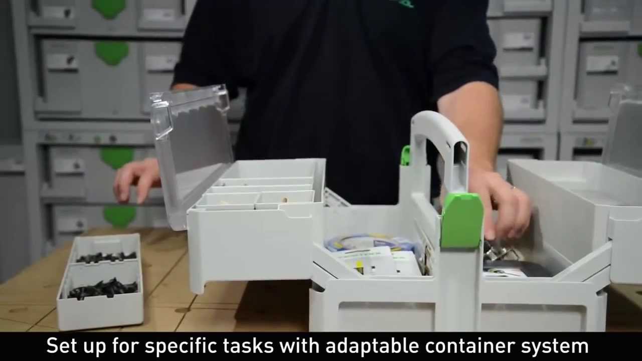 Festool SYS Storage Systainer 499901 - PTC Tools UK - YouTube
