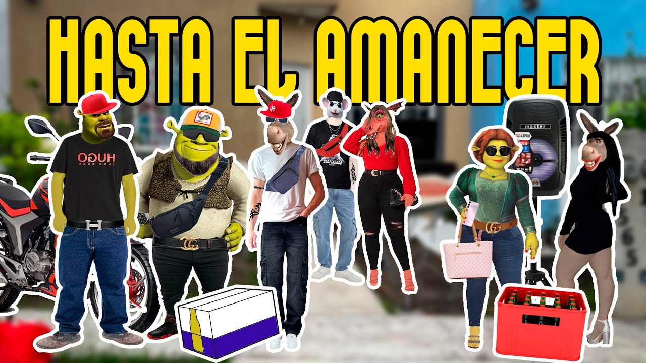 SHREK BUCHON hace mega peda con sus COMPAS por su nueva MOTO - YouTube