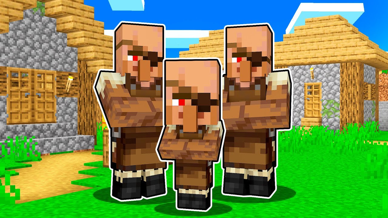 COMO É A FAMÍLIA DO VILLAGER DO MAL NO MINECRAFT! - YouTube