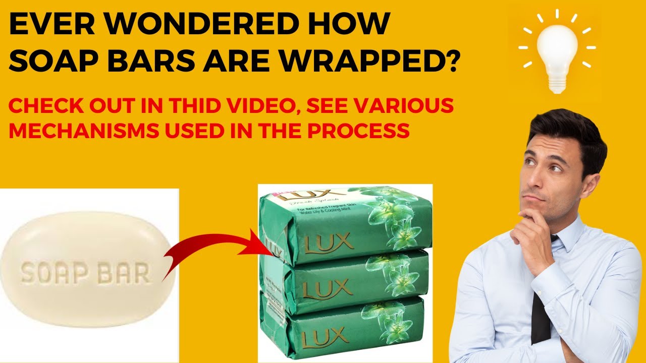 Soap bar wrapping process # high speed soap wrapping machine # amazing ...