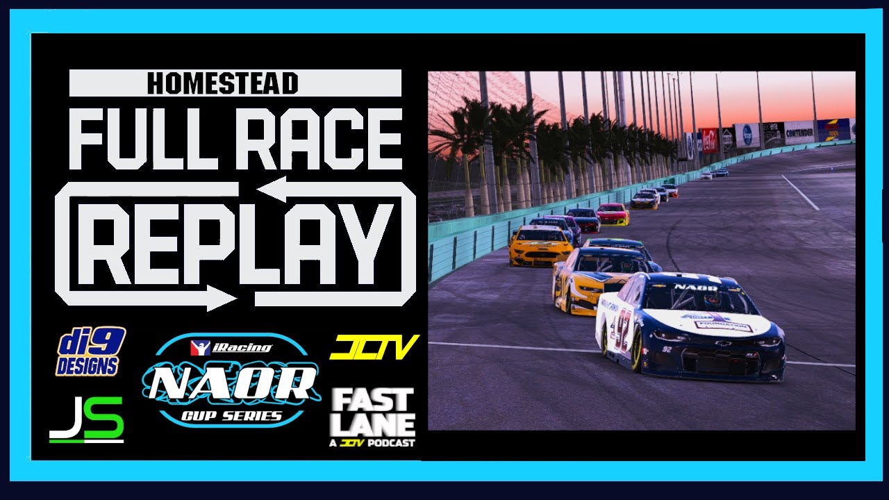 iRacing // Di9 Designs NAOR Series at Homestead-Miami - YouTube