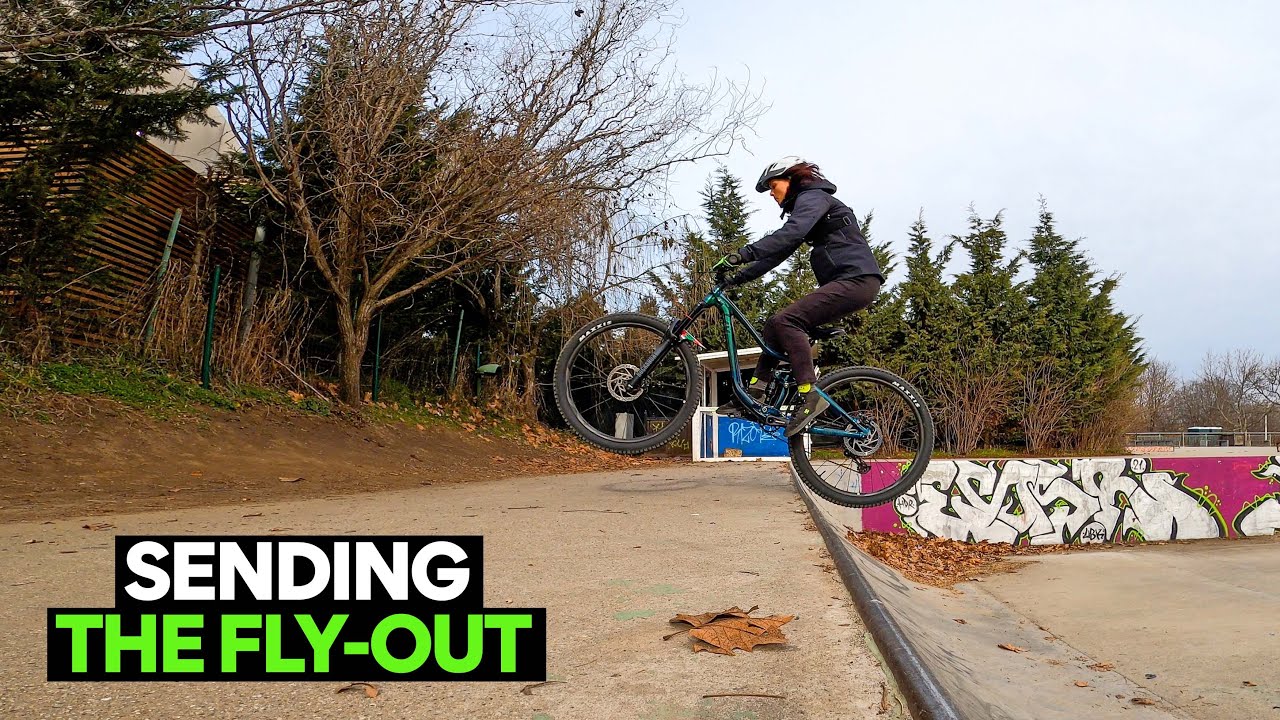 SENDING THE FLY-OUT IN THE SKATEPARK! - YouTube