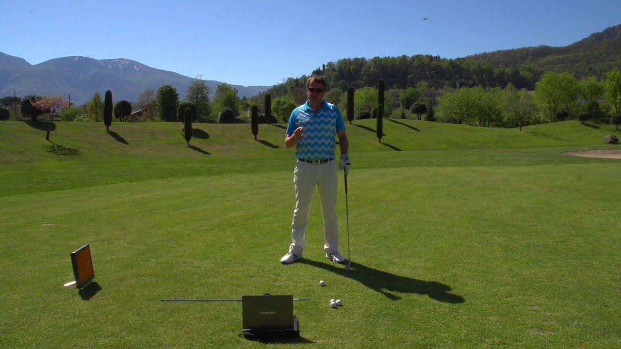key to hitting crisp iron shots - YouTube
