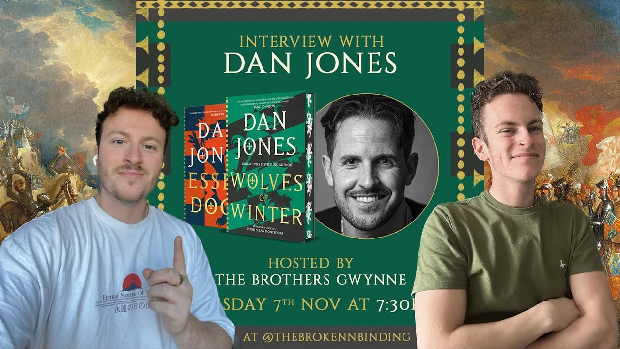 Interviewing Dan Jones! 🔥 (Discussing Historical Fiction, Writing ...