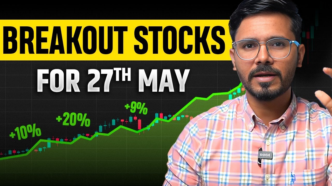 Breakout stocks for 27th May | Swing Trading strategy ...