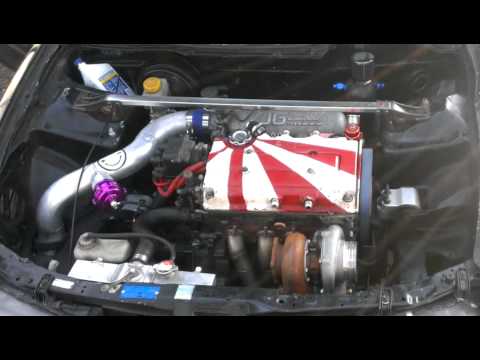 Awd Integra b series - YouTube