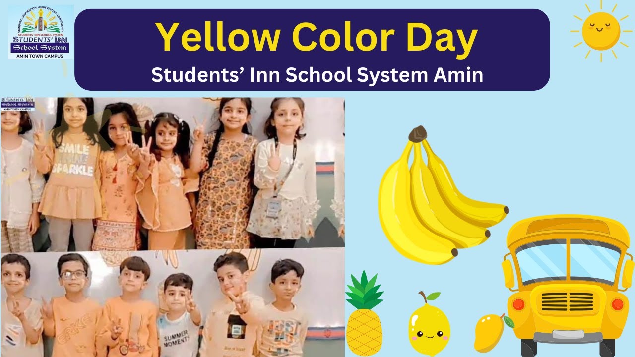 "Celebrating Autumn and Yellow Color Day with Montessori at Students ...