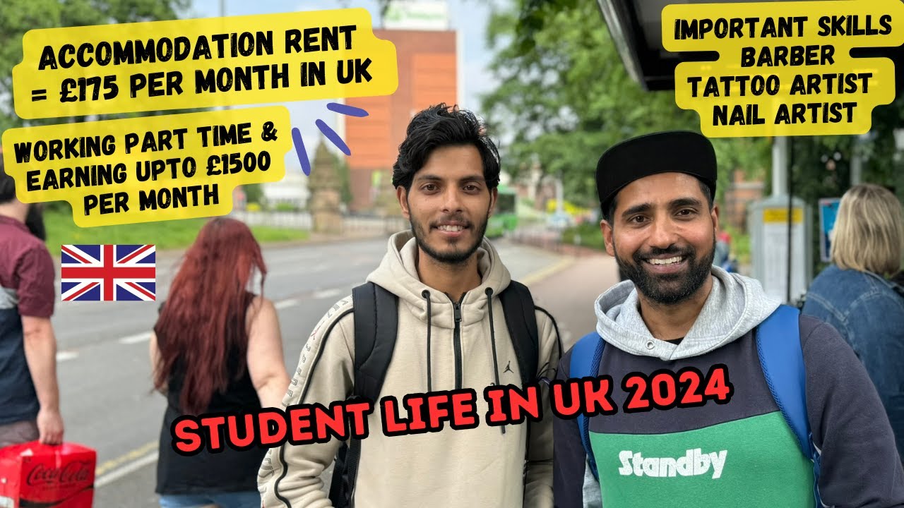 Student Life in UK 2024 | Part Time Job, Earning up to £1500 ...