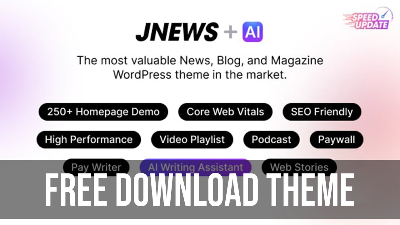 How to Install and Setup Jnews WordPress Theme | Free Download - YouTube