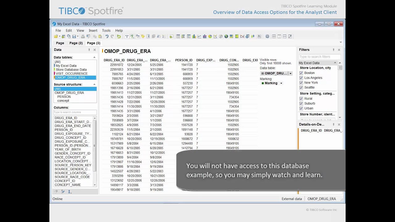 Overview of Data Access Options for the Analyst Client - YouTube