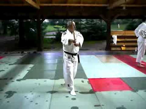 Second kata bokken - Kobayashi Ryu - YouTube