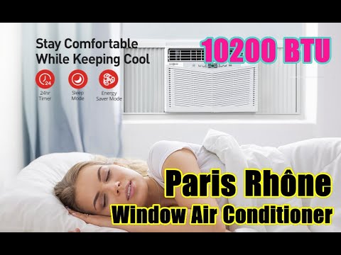 Paris Rhône Window Air Conditioner - YouTube