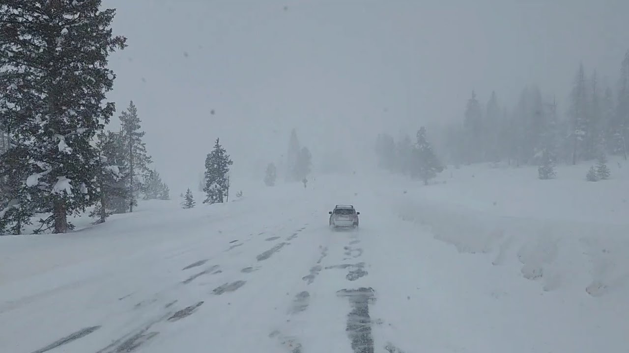 Driving a Light Semi Truck Over Rabbit Ears Pass in All Her Raging ...