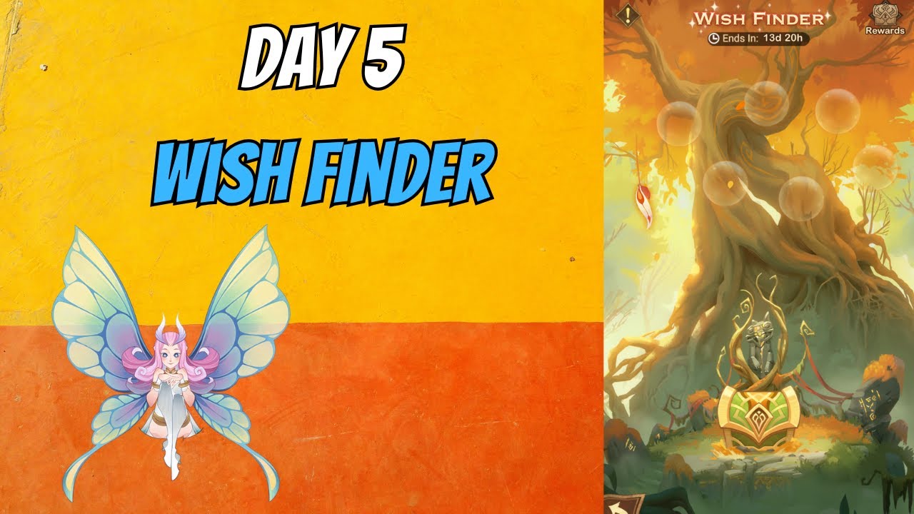 Wish Finder Day 5 | AFK Arena Companions - YouTube