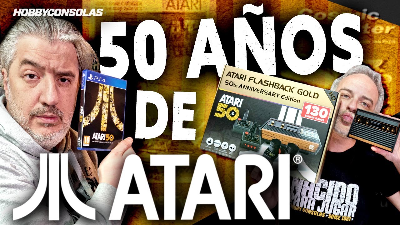 ¡ATARI cumple 50 AÑOS! Unboxing de la consola Atari Flashback y un ...