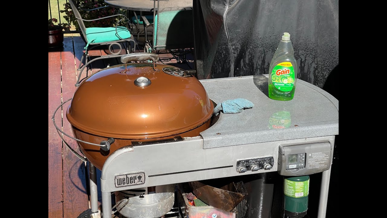 Restoring my 22" Copper Weber Performer My 1st Grill Love! 4K - YouTube