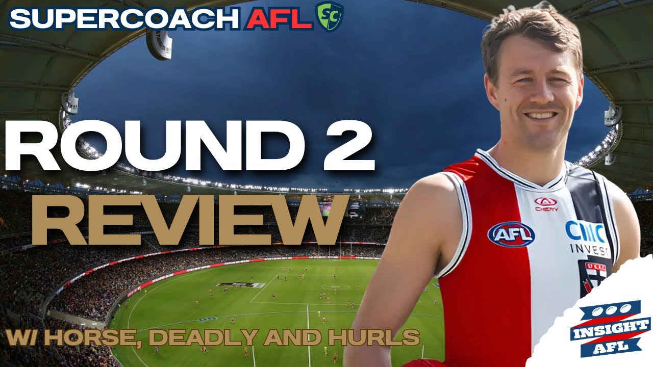 AFL SuperCoach 2025 | Round 2 Review| Mac is Back! - YouTube