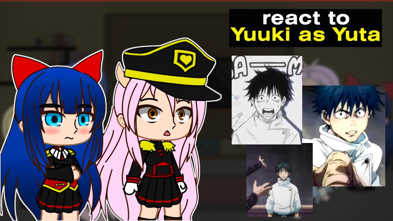 Mato Seihei No Slave React To Yuuki As Yuta Okkutsu | Gacha React - YouTube