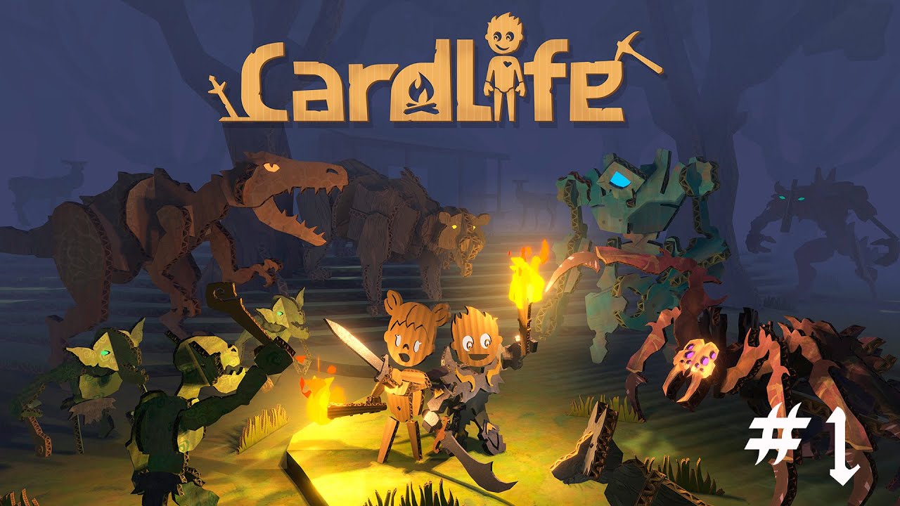 CardLife: Creative Survival Картонная жизнь Огромный картонный мир ...
