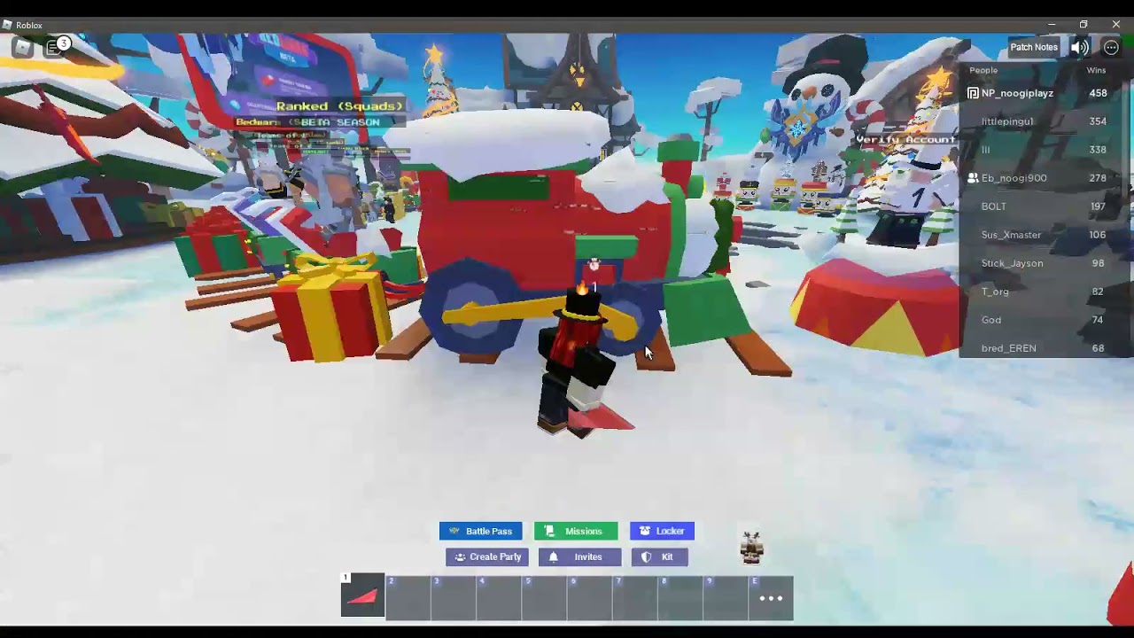 VOID REGENT and AXOLOTL AMY reindeer kit skin - YouTube