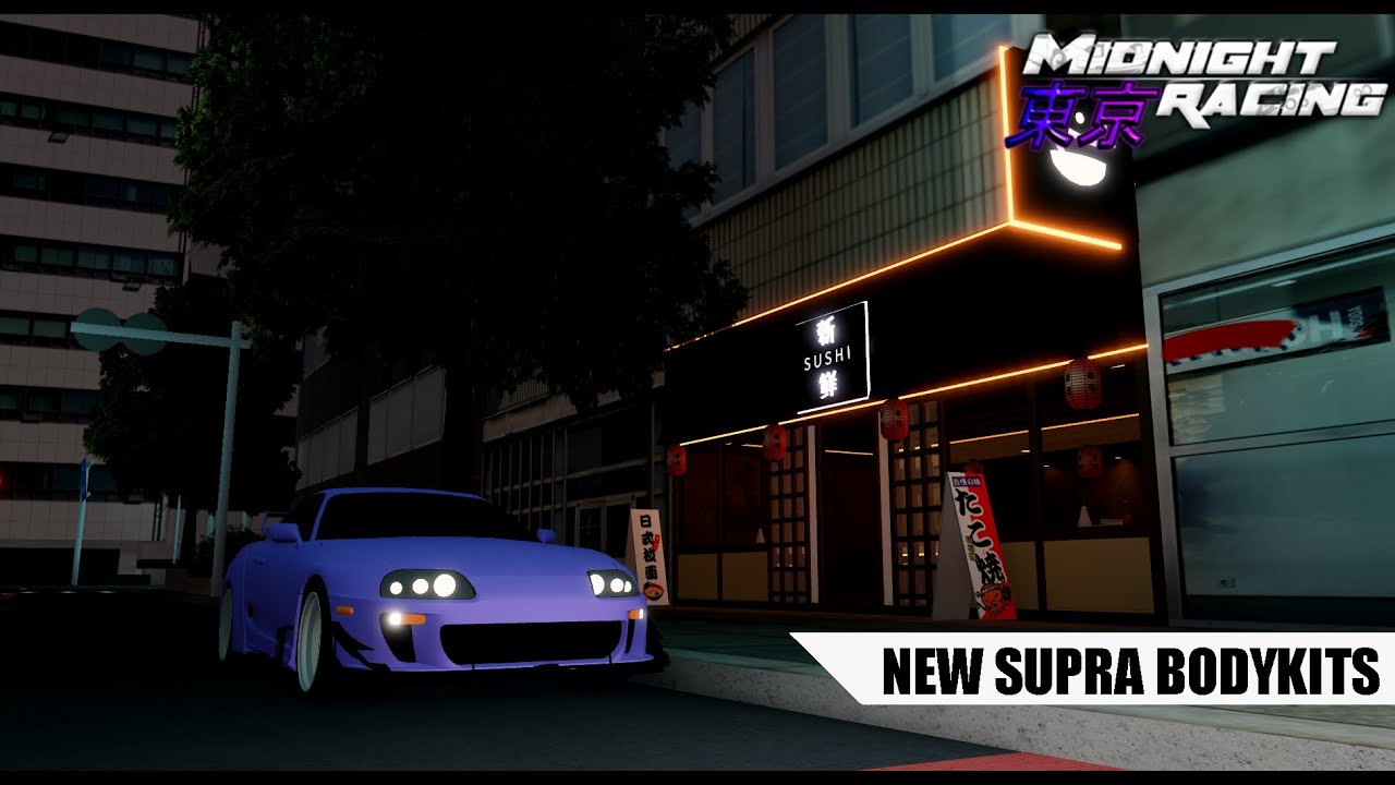 New Supra Bodykits!!! | ROBLOX Midnight Racing: Tokyo DEMO - YouTube