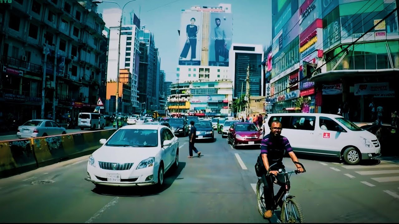 Motorbike Tour Dhaka City VIP area || Baridhara to Gulshan motovlog ...