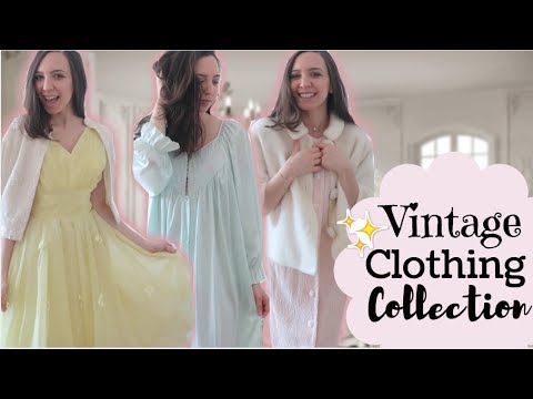 MY VINTAGE CLOTHING COLLECTION! - YouTube