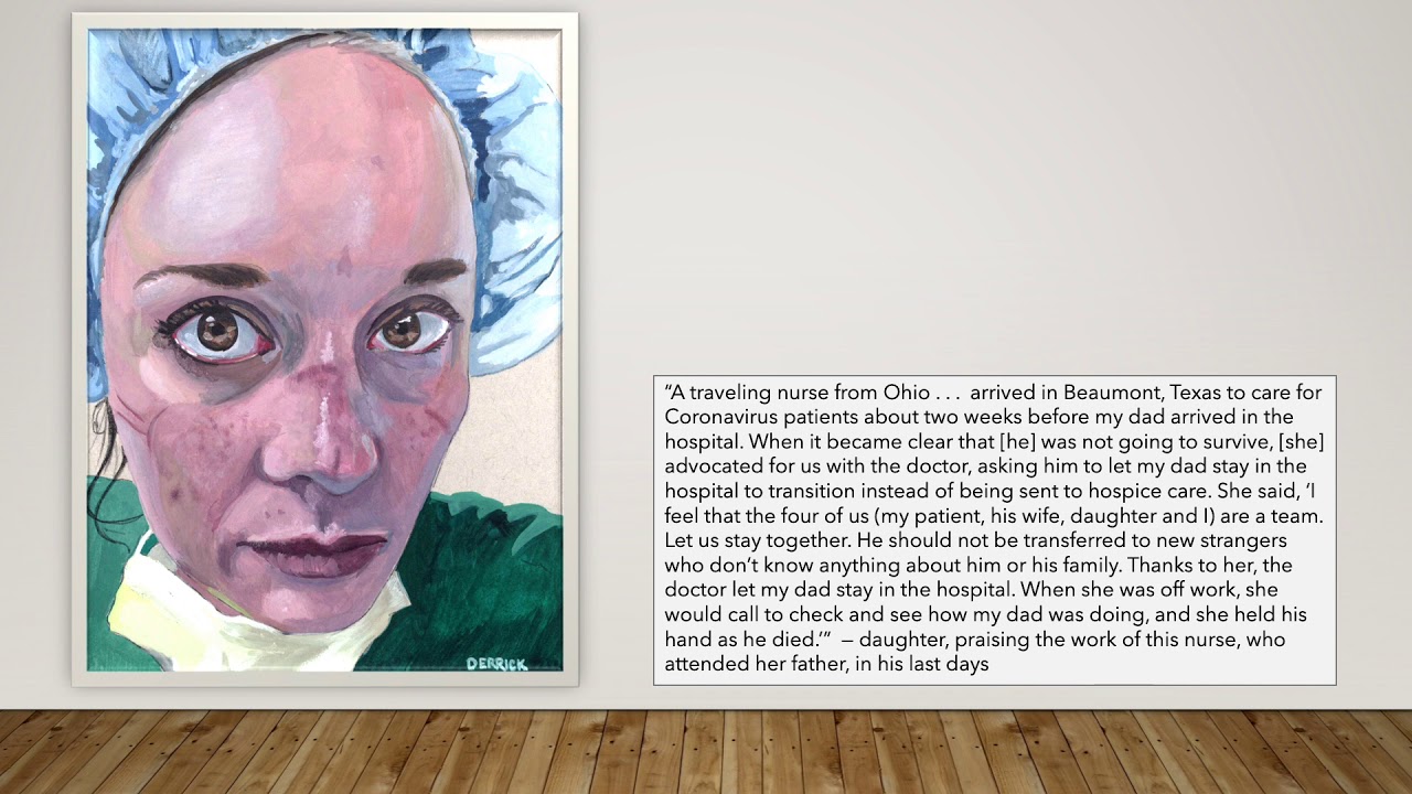 Healing: Portraits of the Pandemic by Steve Derrick presented by the ...